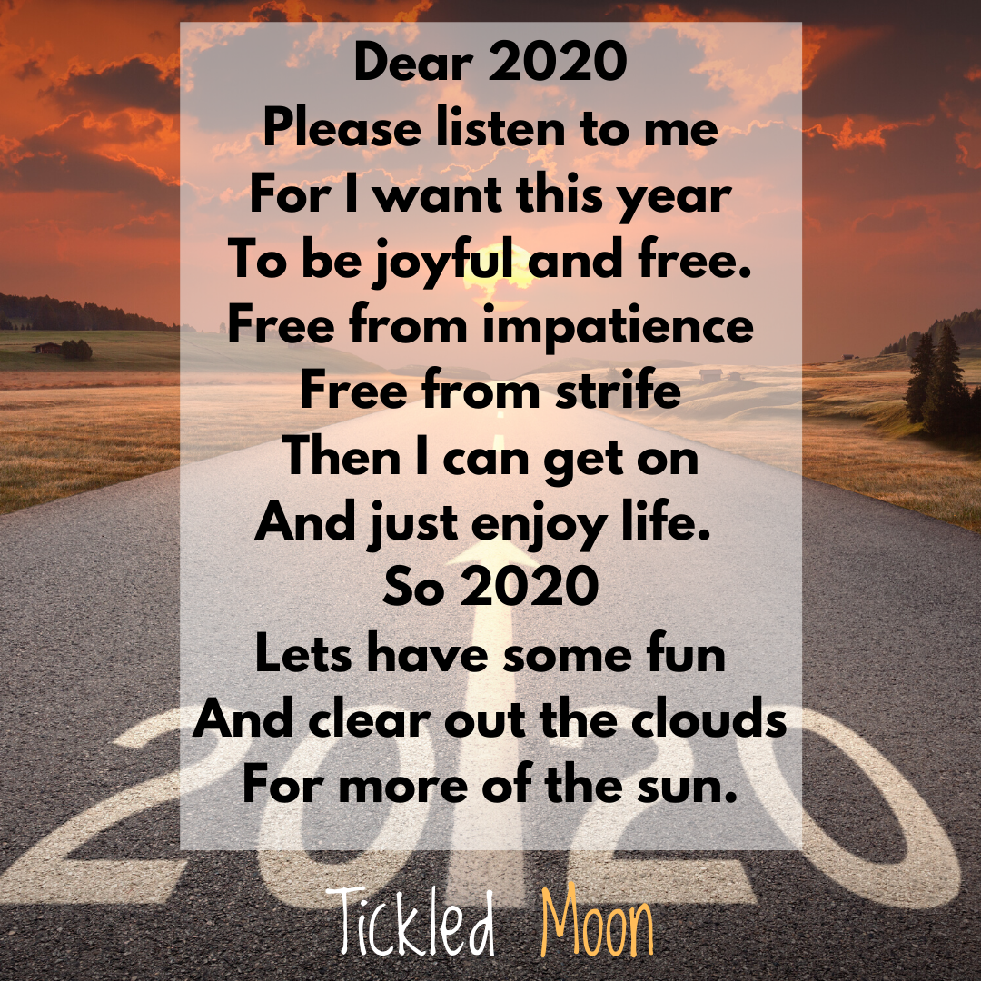 TICKLED MOON | Peachy Poetry - Part Two | for Perfecting Playfulness